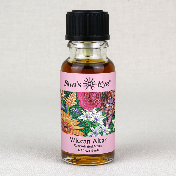 Wiccan Altar Oil - Sun's Eye
